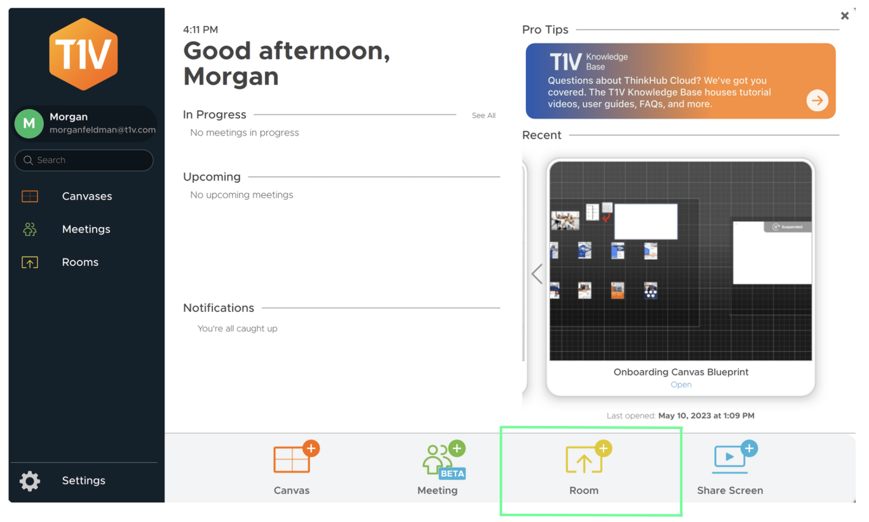 Student Station: T1V app overview